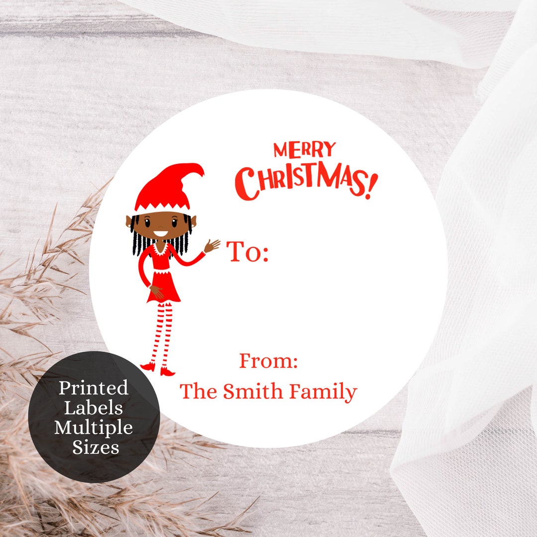 Christmas Gift Stickers, Custom Christmas Labels, Custom Gift Stickers ...