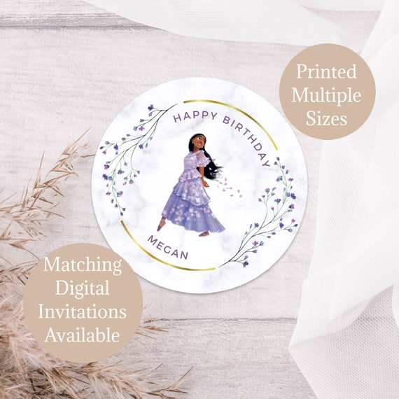 Encanto Isabella Stickers Encanto Party Favors Goodie Bags - Etsy