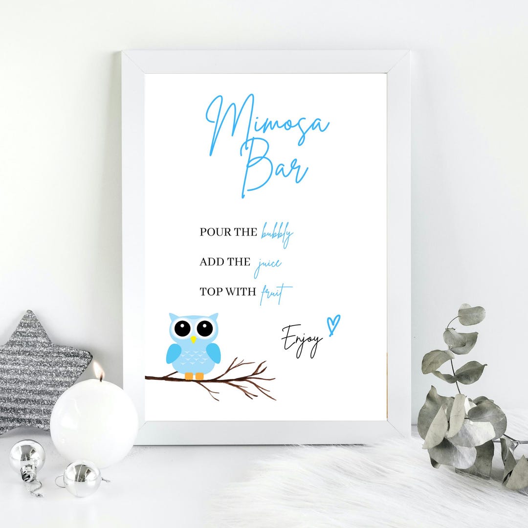 Editable Look Who is Almost Due Baby Shower Mimosa Sign, Baby Shower ...