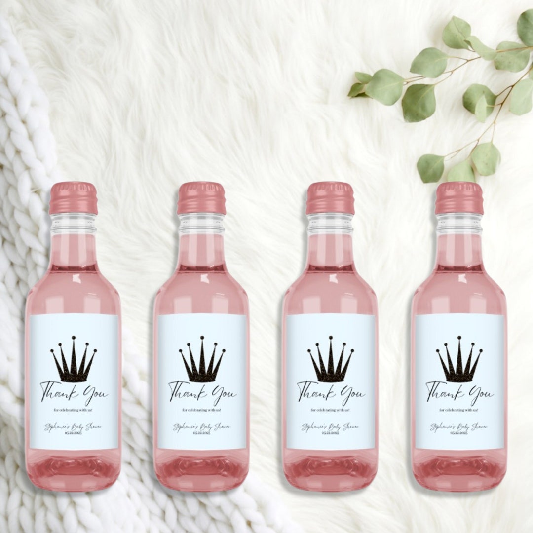 Set of 8 Custom Mini Wine Bottle Labels Custom Mini Wine - Etsy