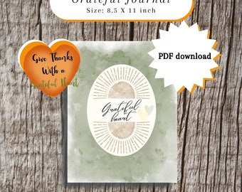 Grateful Heart Journal - Etsy