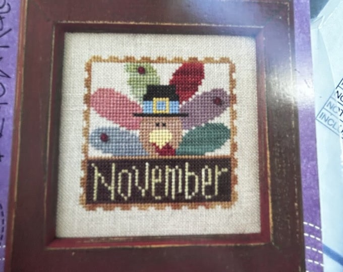 Lizzie Kate Monthly Stamp Flip It Booklets - Full Year Cross Stitch ...