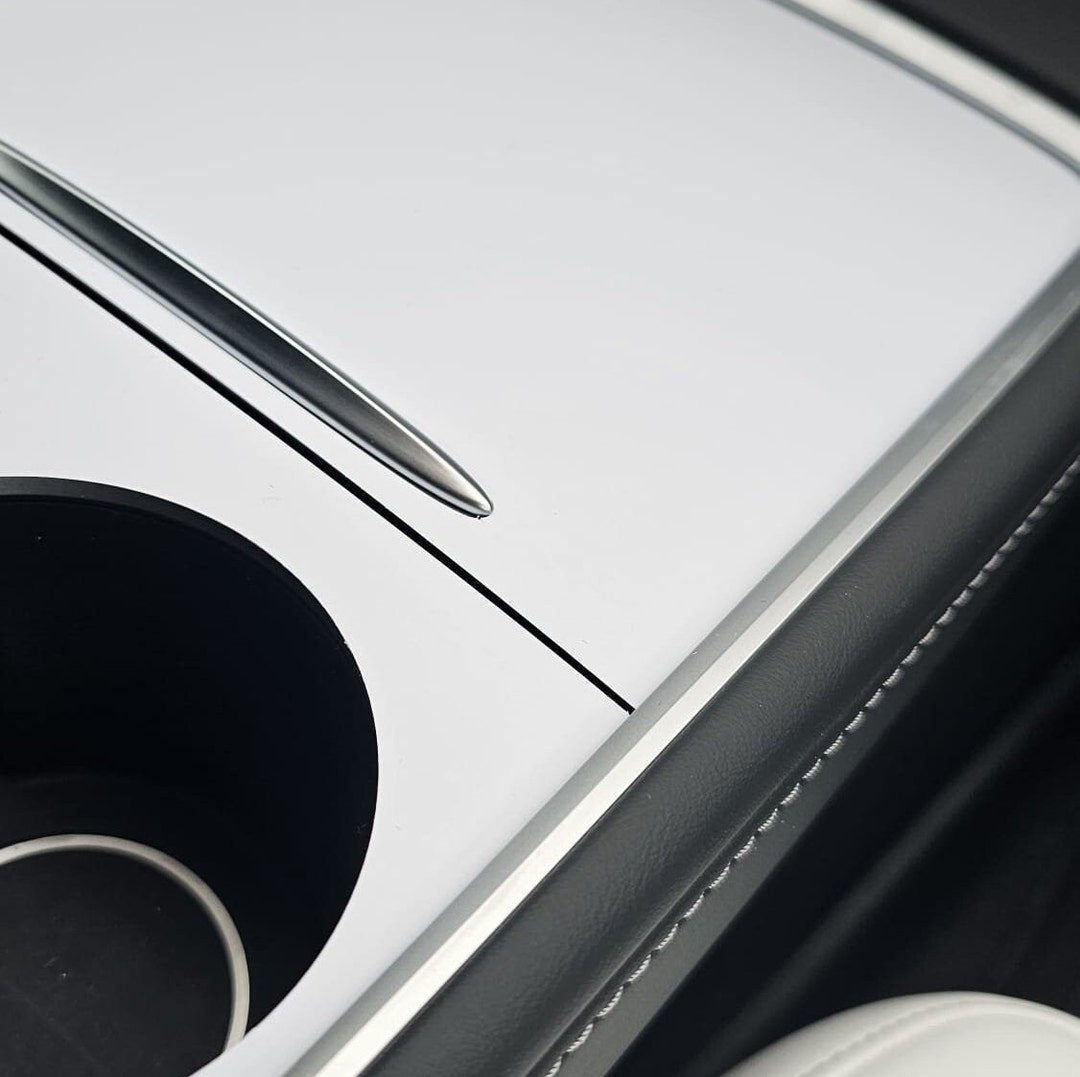 Tesla Model Y Center Console Vinyl Wrap - Etsy