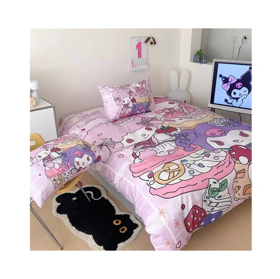 Hello Kitty Bed Set Blue