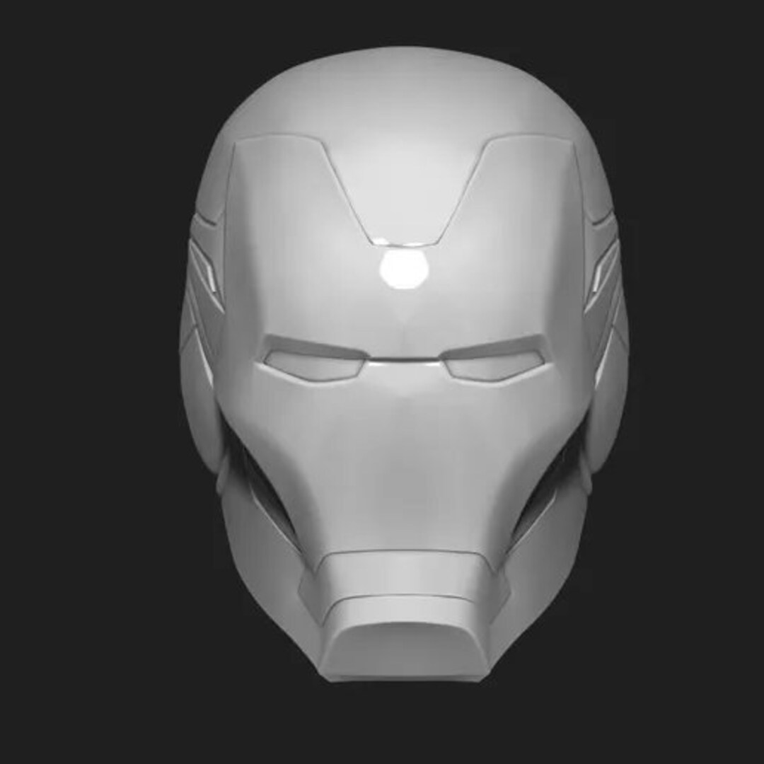 Marvel Iron Man Mask Endgame STL File, 3D Digital Printing STL File for ...