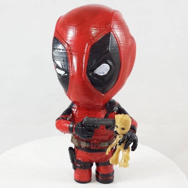 Deadpool Chibi Stl File Etsy