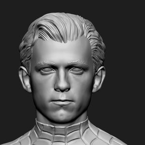 Marvel Spider-man Tom Holland STL File, 3D Digital Printing STL File for 3D Printers, Movie ...
