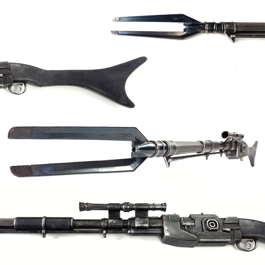 Star Wars the Mandalorian Rifle STL File 3D Digital - Etsy