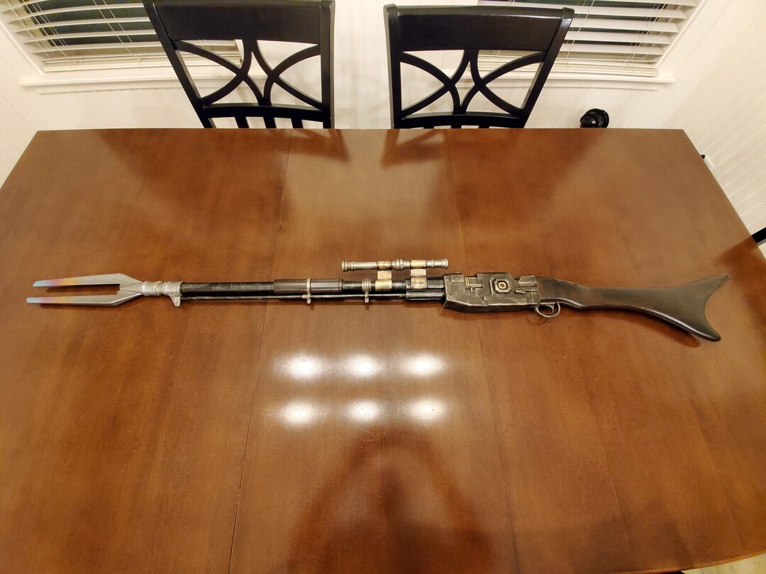 Star Wars the Mandalorian Rifle STL File 3D Digital - Etsy