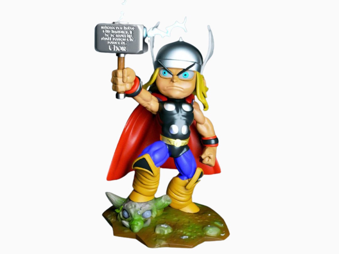 Chibi Thor Chibi STL File, 3D Digital Printing STL File for 3D Printers ...