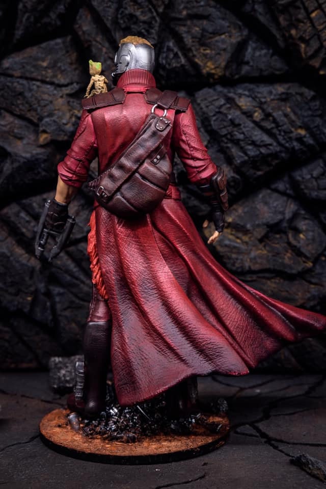 Marvel Star Lord Peter Quill and Groot STL File, 3D Digital Printing ...