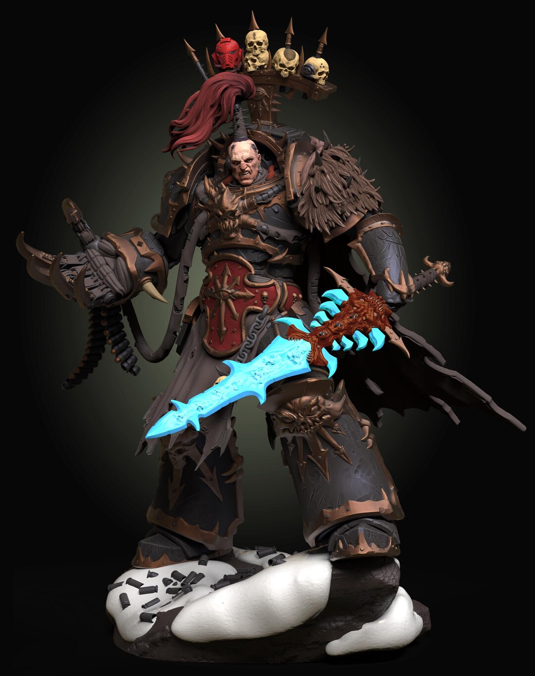 Abaddon 3D Printing STL File for 3D Printers Movie Characters Games ...