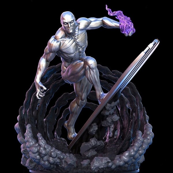 Silver Surfer Stl Files - Etsy