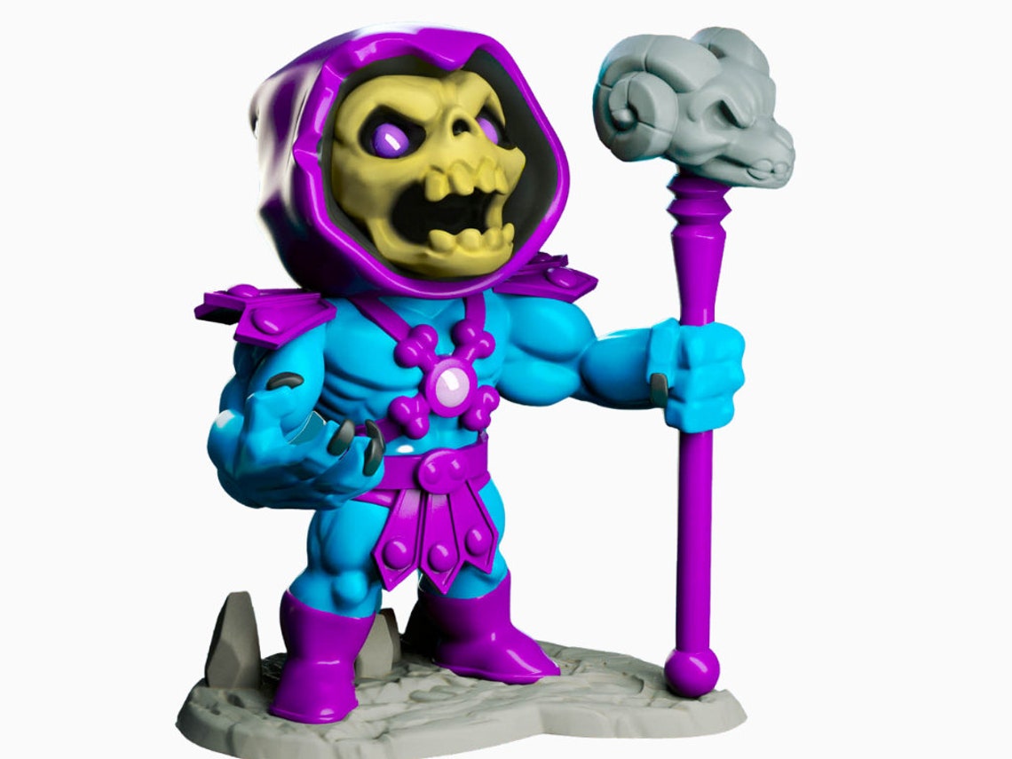 Chibi Skeletor Chibi STL File, 3D Digital Printing STL File for 3D ...
