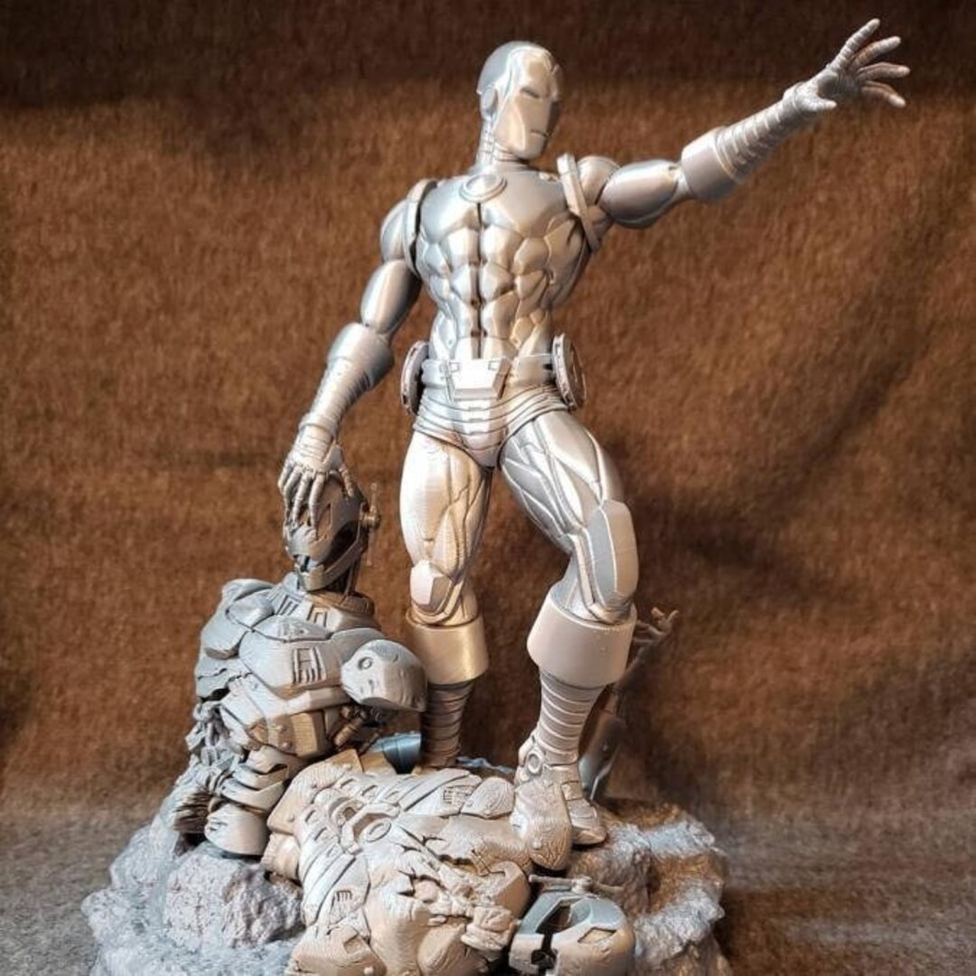 Marvel Iron Man Vs Ultron STL File, 3D Digital Printing STL File for 3D ...
