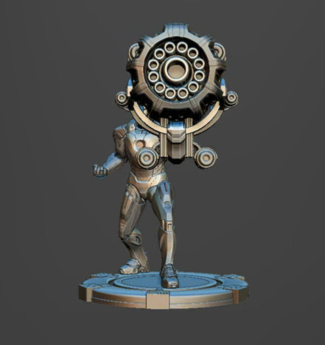 Marvel Iron Man MK7 Proton Cannon STL File, 3D Digital Printing STL ...