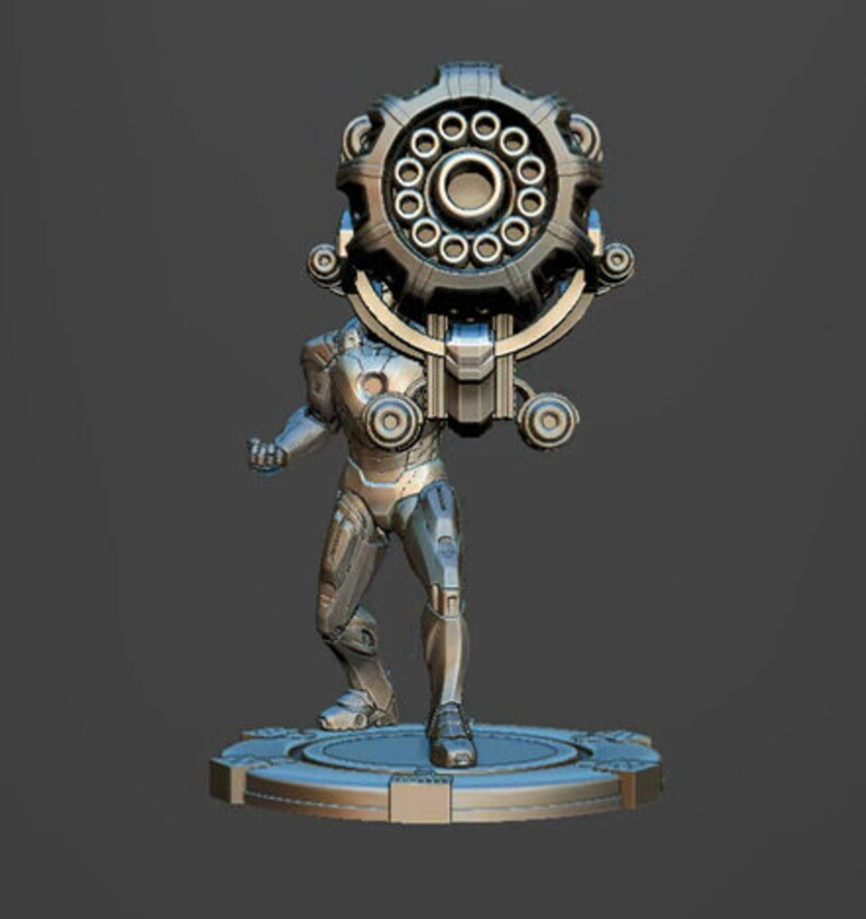 Marvel Iron Man MK7 Proton Cannon STL File, 3D Digital Printing STL ...