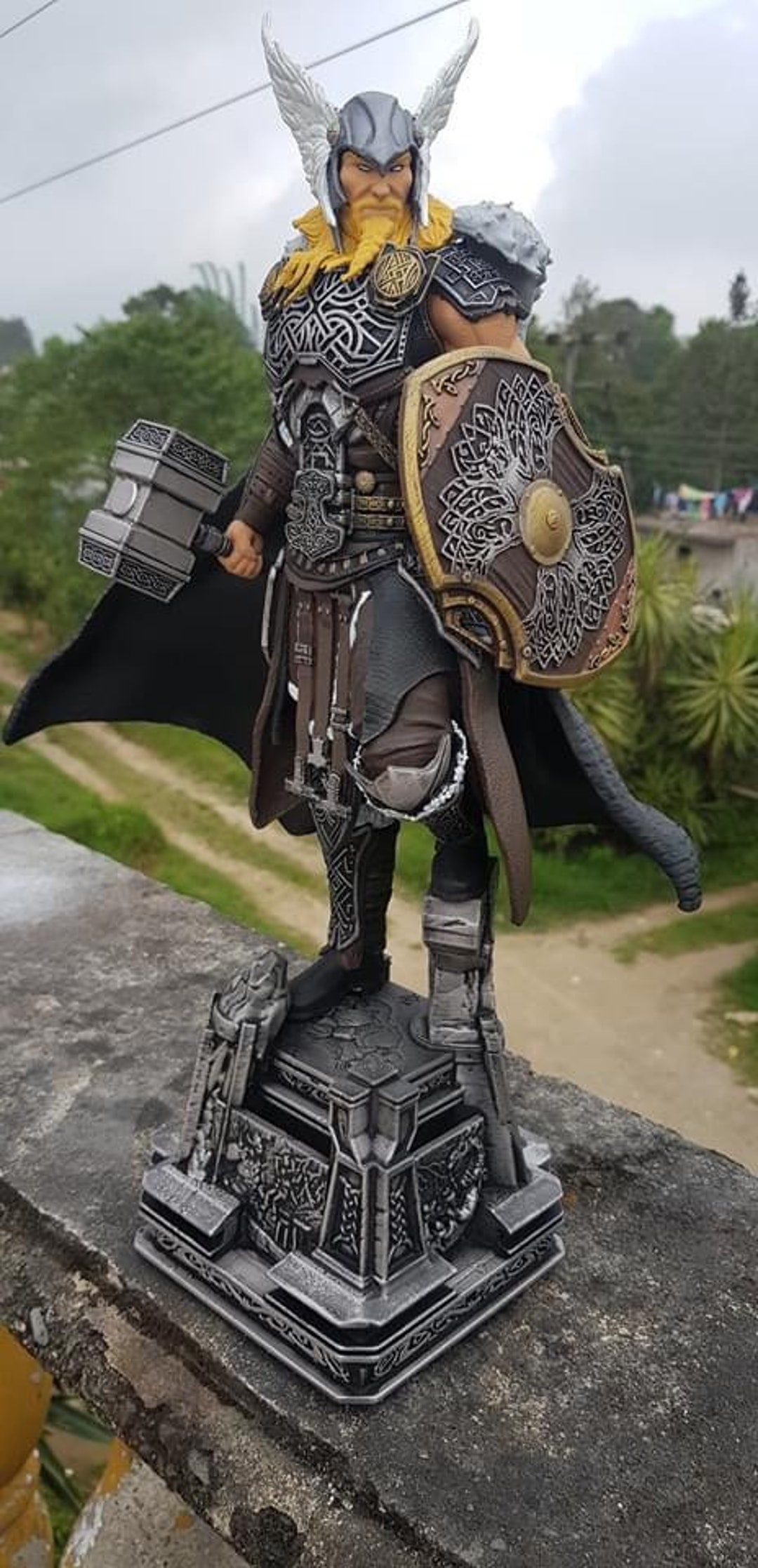 Fantasy Figure Viking Thor STL File, 3D Digital Printing STL File for ...