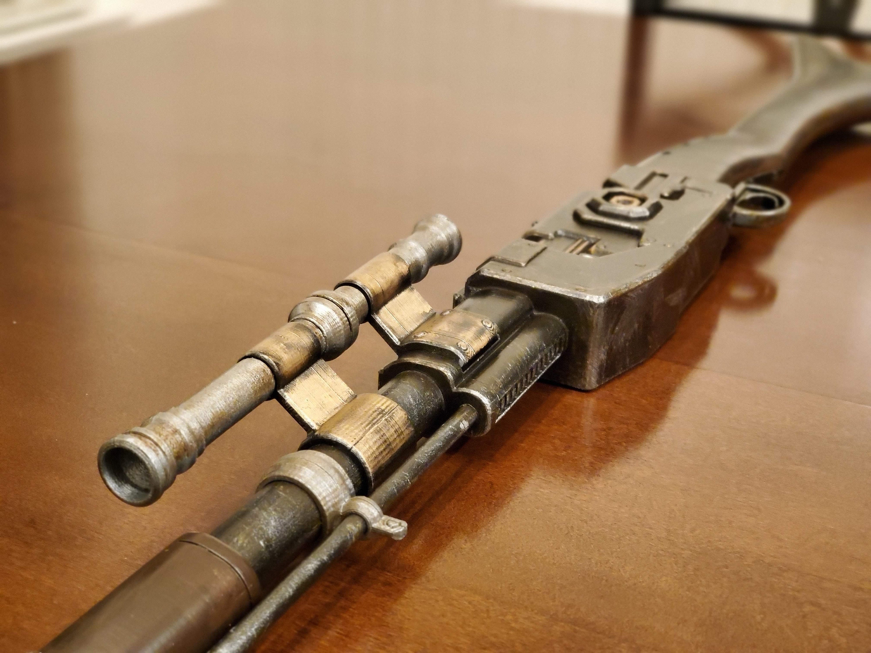 Star Wars the Mandalorian Rifle STL File 3D Digital - Etsy