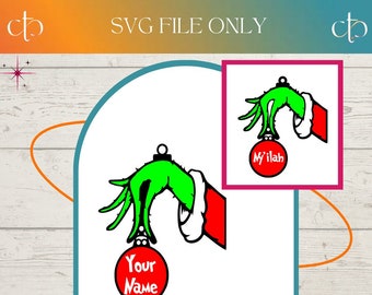 Laser Cutting Grinch Svg - Etsy