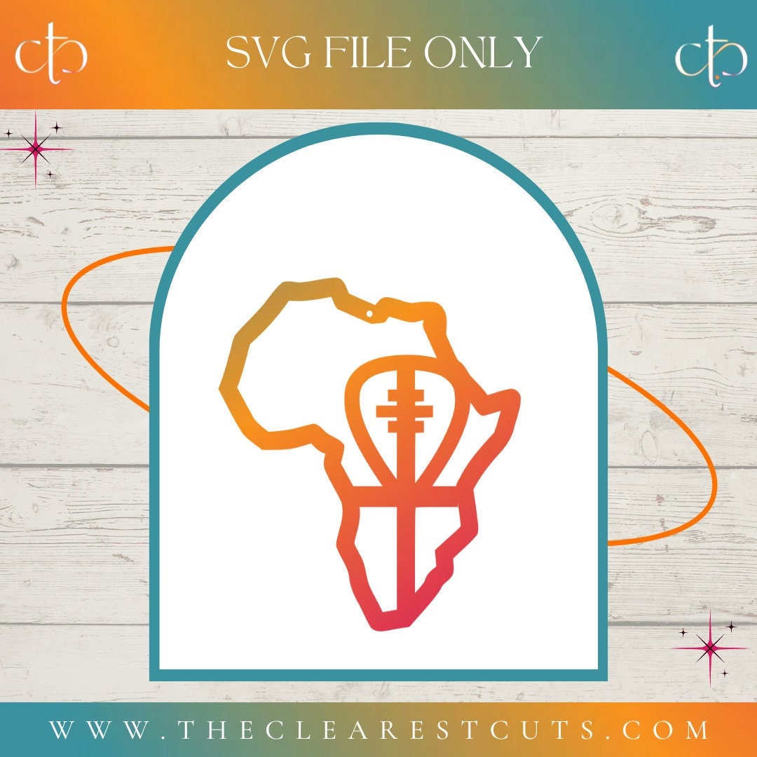 IMANI Kwanzaa Earring File | Vector File | Instant Download | Cricut ...
