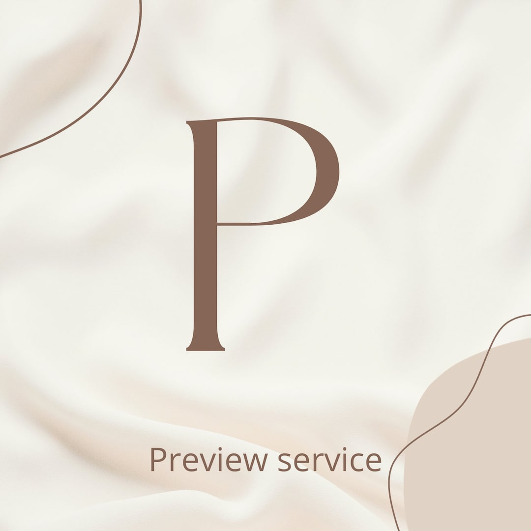 Preview Service - Etsy