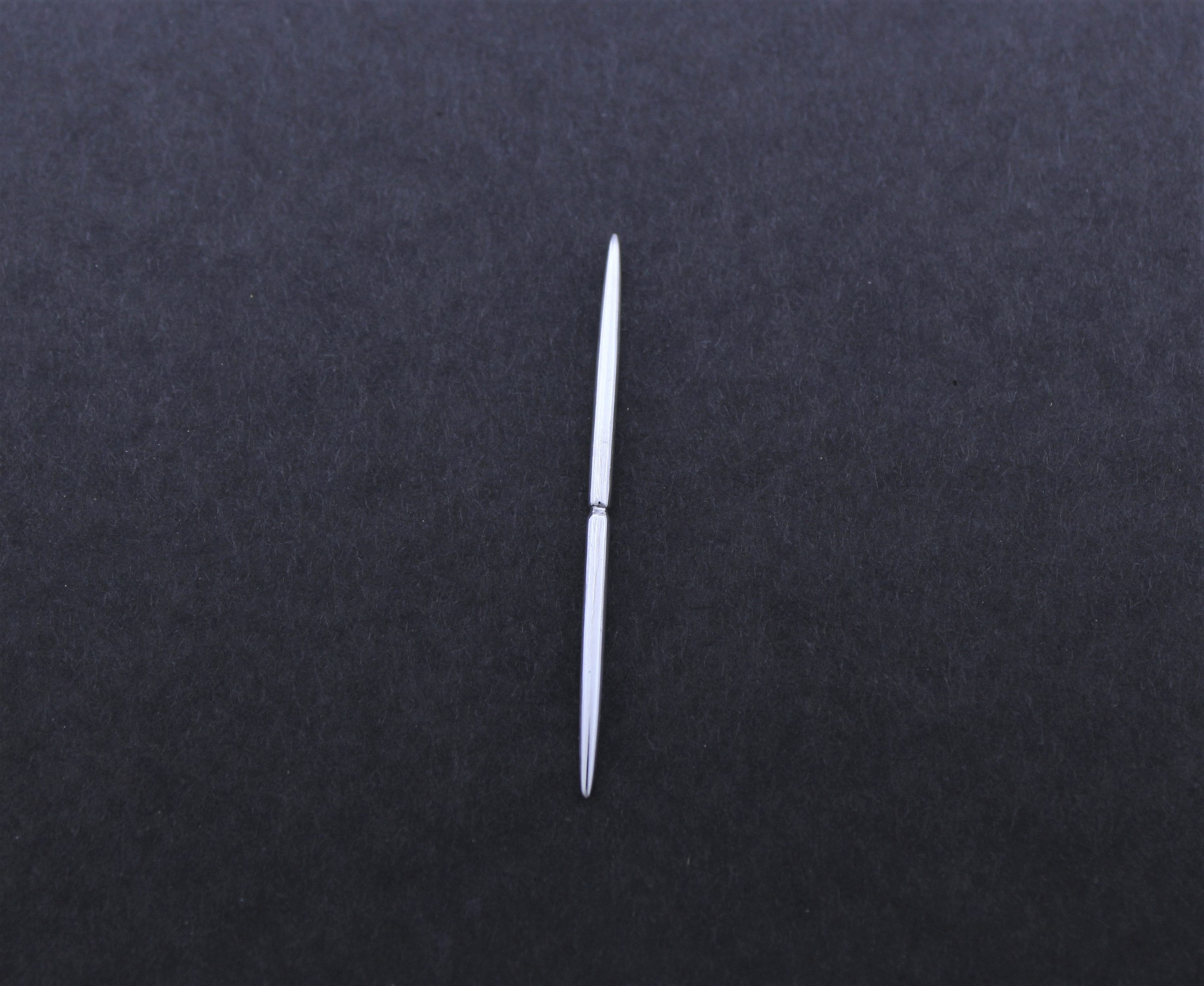 Sterling Silver Tusk Septum Piercing: Tribal Nose Pincher (1mm to 15mm ...