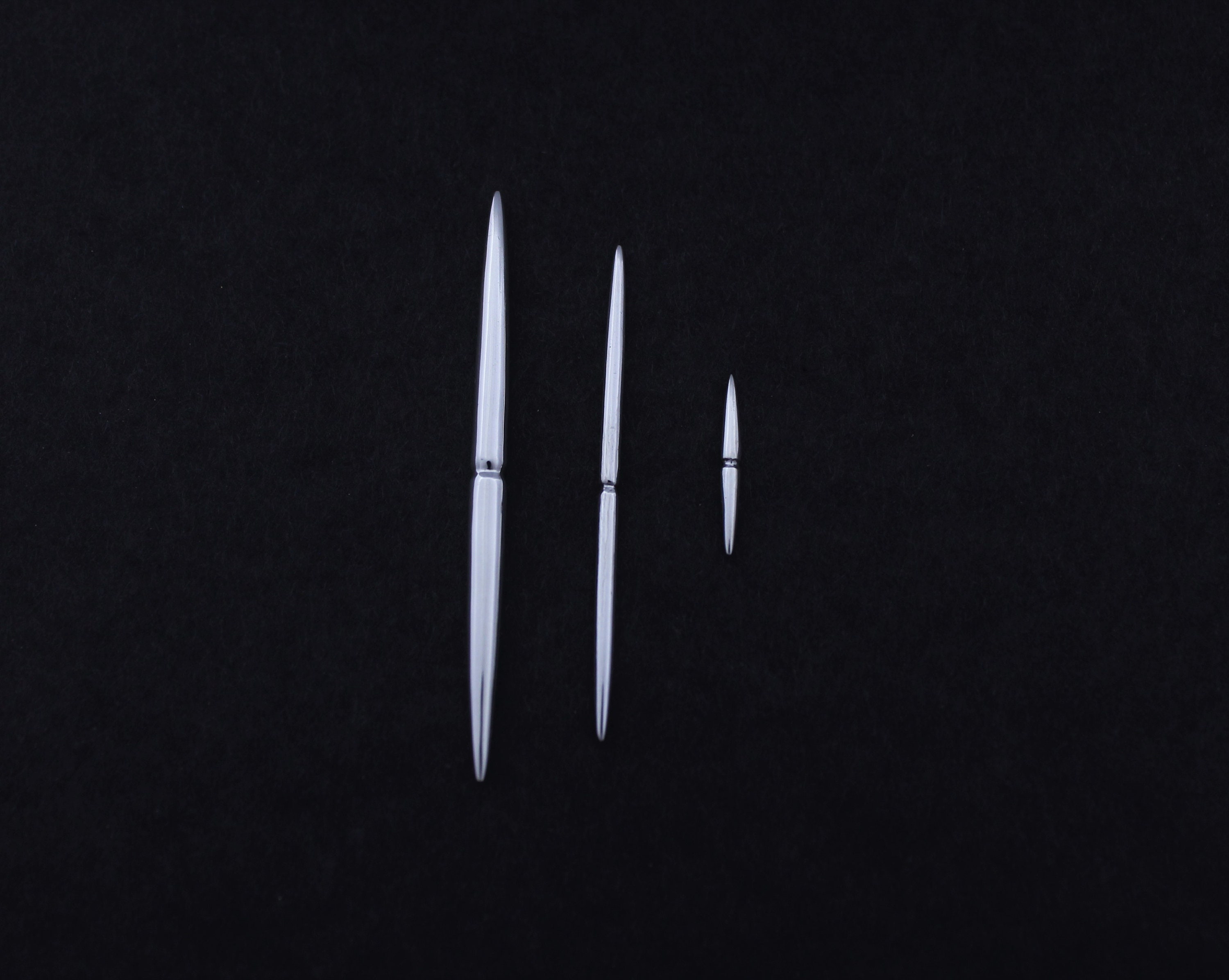Sterling Silver Tusk Septum Piercing: Tribal Nose Pincher (1mm to 15mm ...