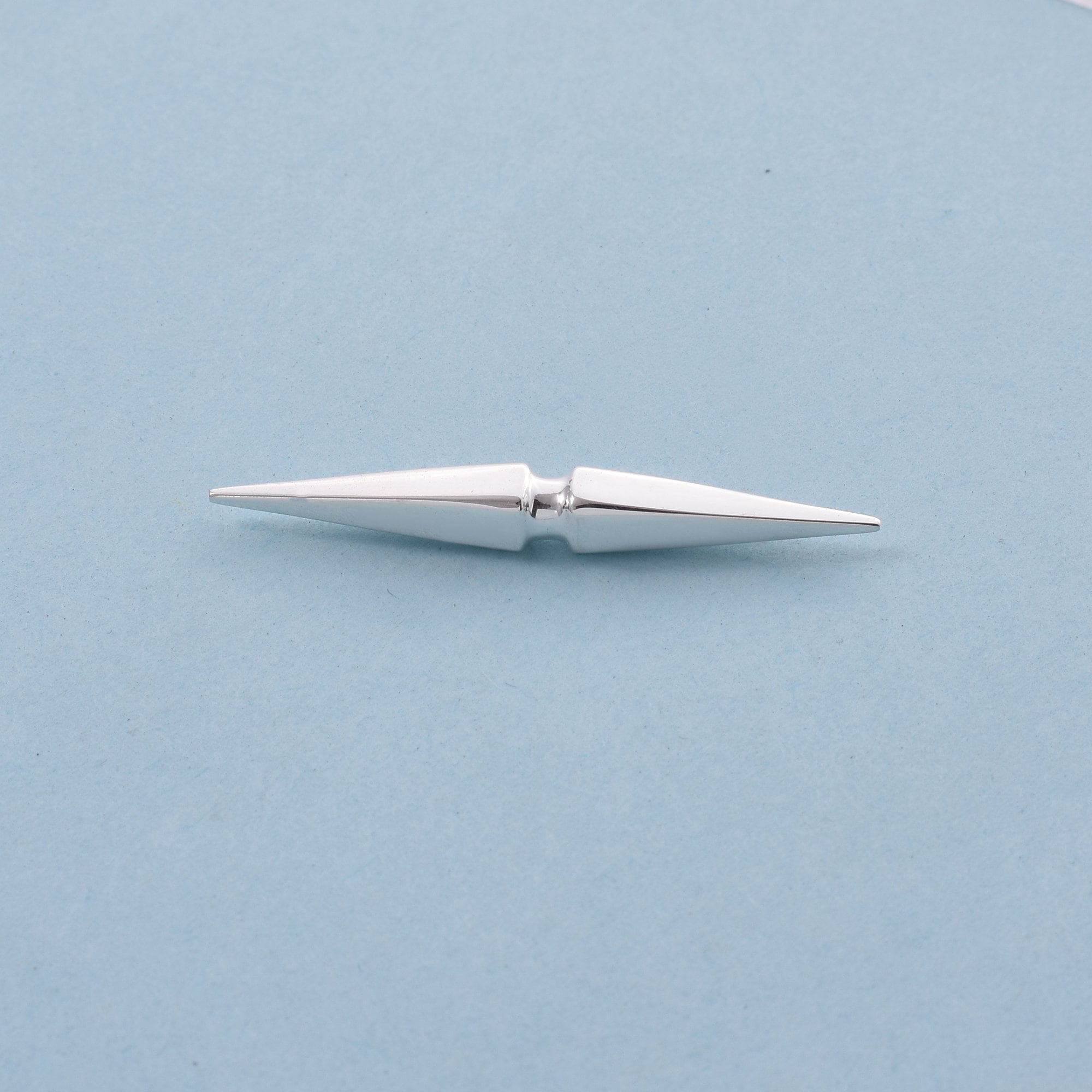 New Style Silver Tusk, Solid Tusk, Septum Piercing Tribal Jewelry Silver Horn Spike Tusk Nose ...