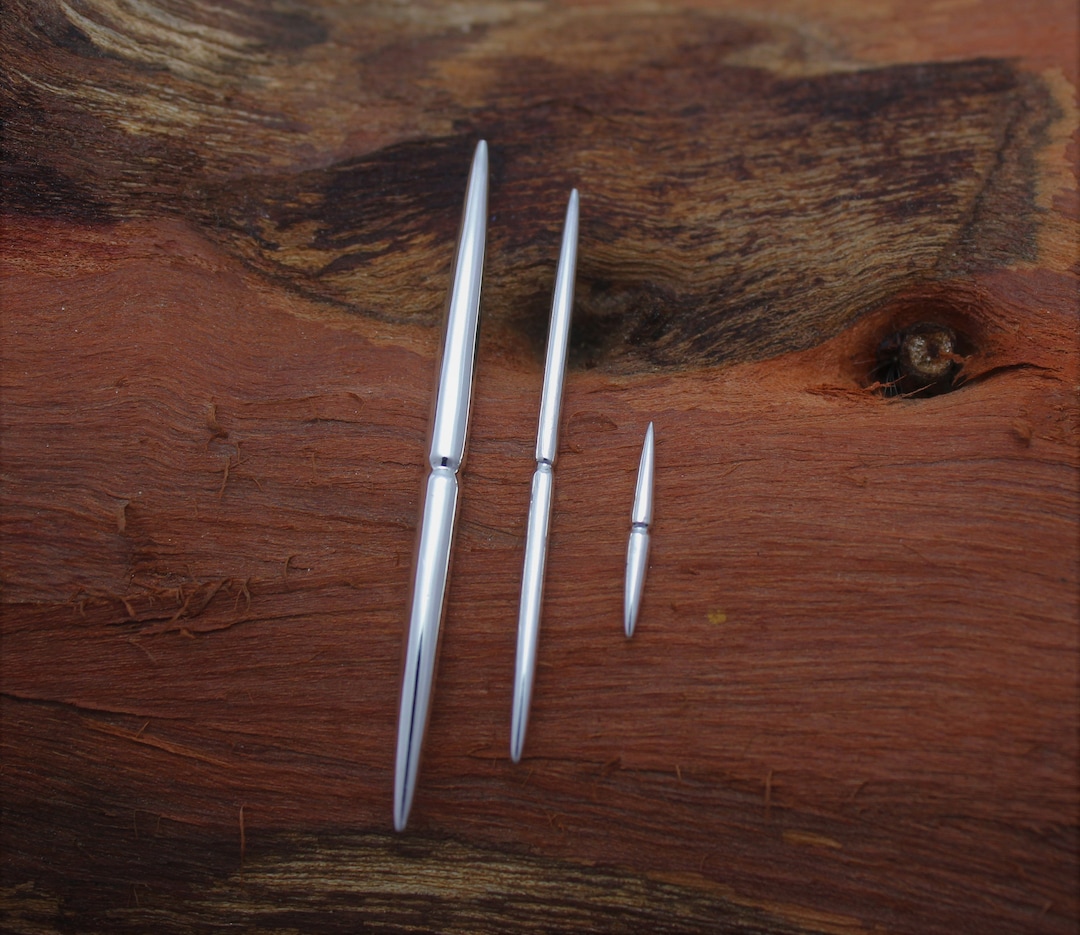 Sterling Silver Tusk Septum Piercing: Tribal Nose Pincher (1mm to 15mm ...