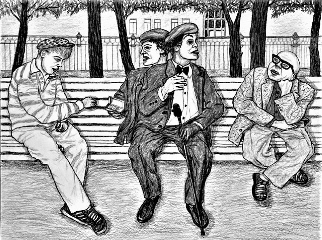 Never Talk to Strangers illustration for M. Bulgakov's the Master and ...