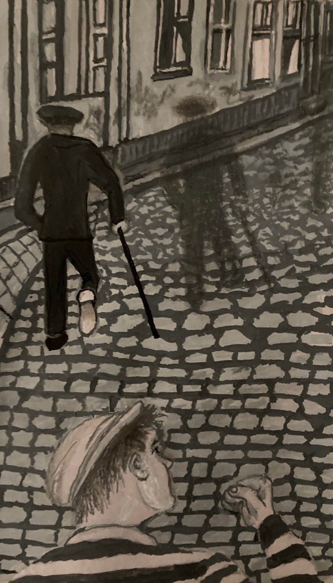 The Chase 4 Woland Disappears illustration for M. Bulgakov's the Master ...