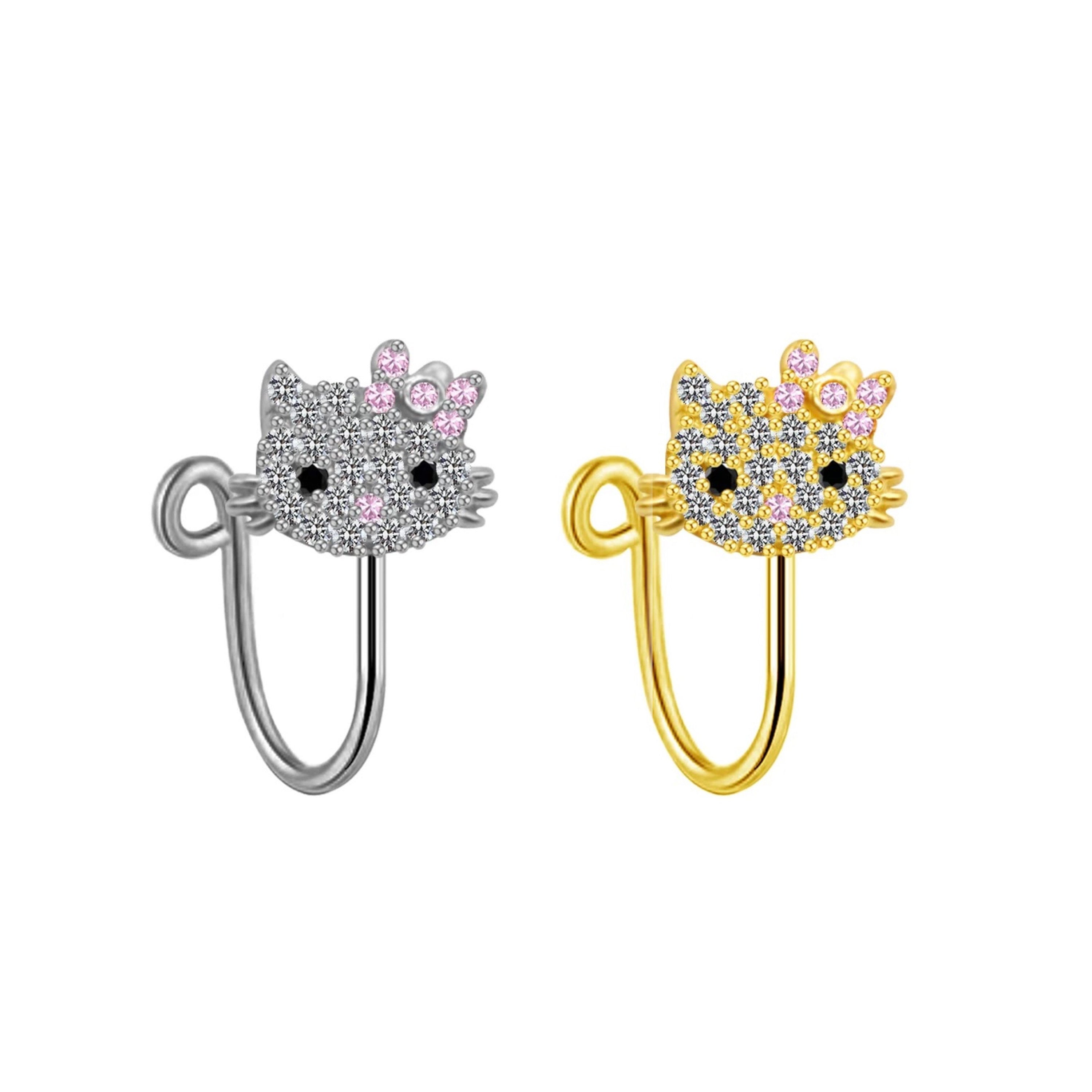 Industrial Piercing Jewelry Hello Kitty