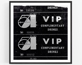 "studio 54" "poster" - Etsy