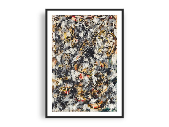 Jackson Pollock Eyes In The Heat
