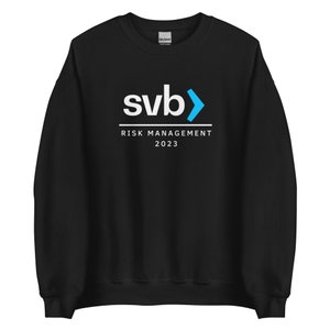SVB Silicon Valley Bank Risk Management Sweater | Funny Finance Meme ...