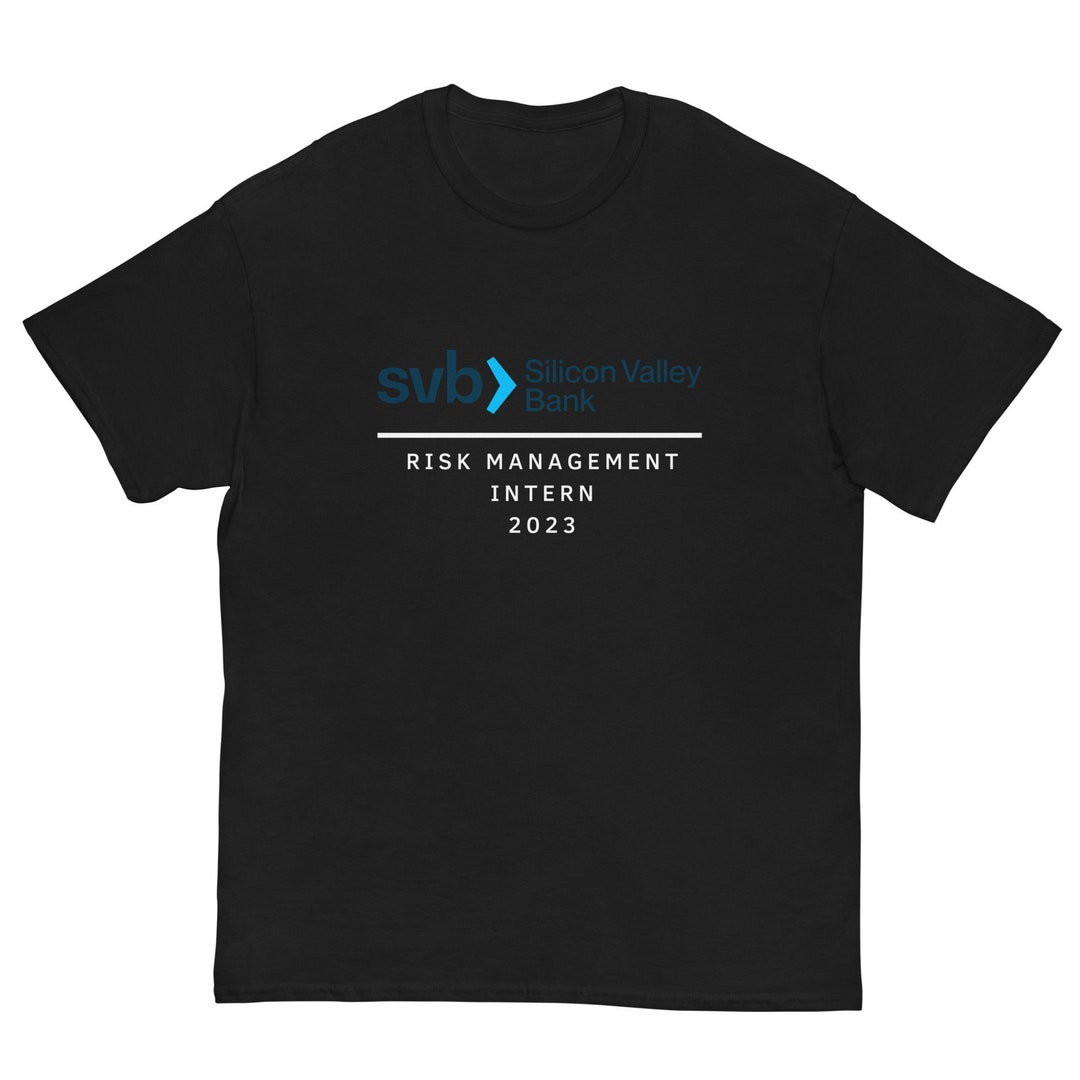 SVB Silicon Valley Bank Risk Management Intern T-shirt - Etsy