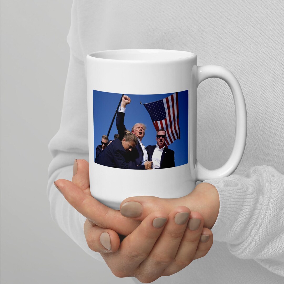 Trump's Historic Moment Mug | Trump Coffee Mug | USA Pride Mug ...