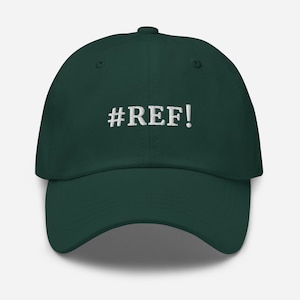 REF - EXCEL Dad Hat | Spreadsheet Cap | Finance Meme Cap | Stock Market ...