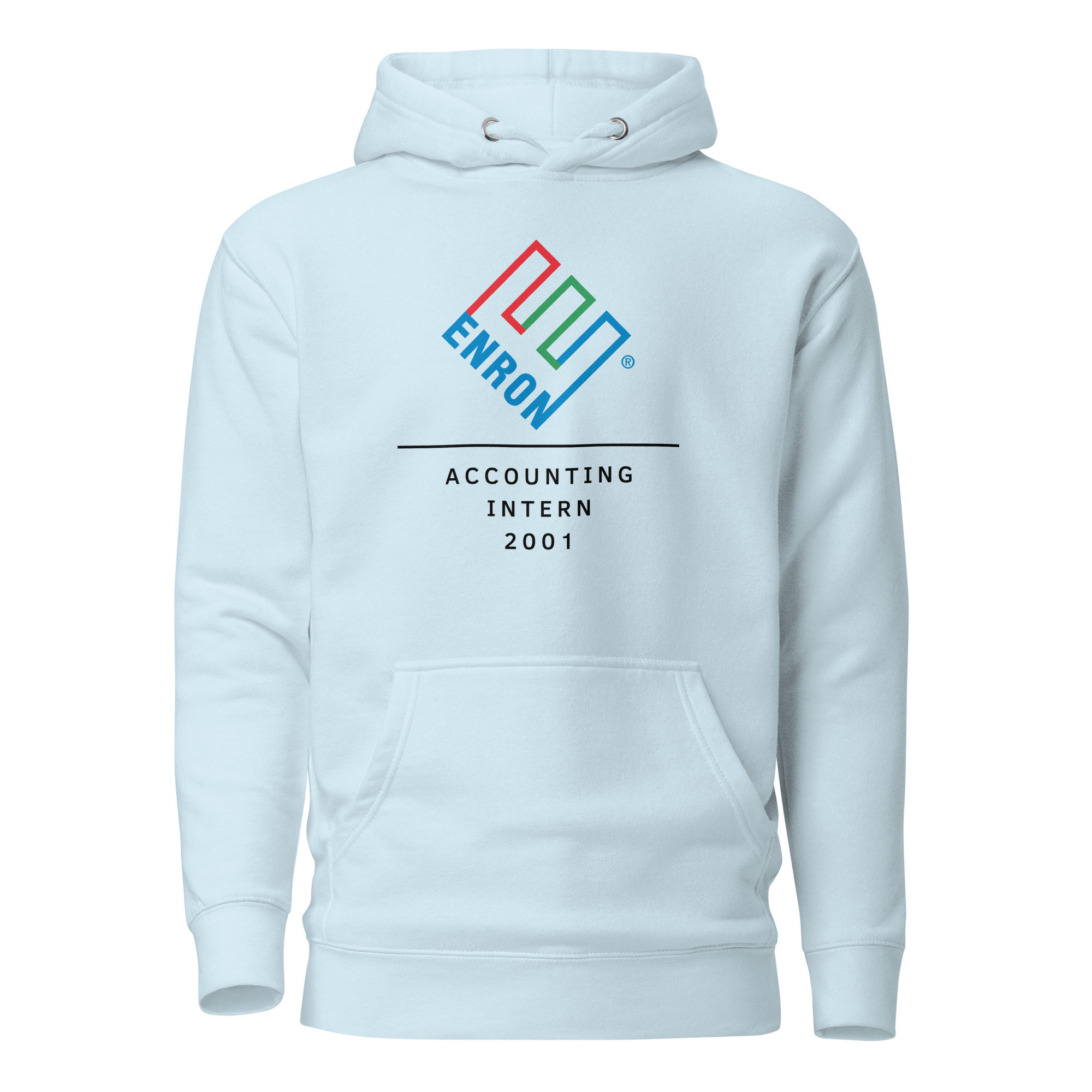 ENRON Hoodie ENRON Accounting Intern 2001 Hoodie Accounting Gift ...