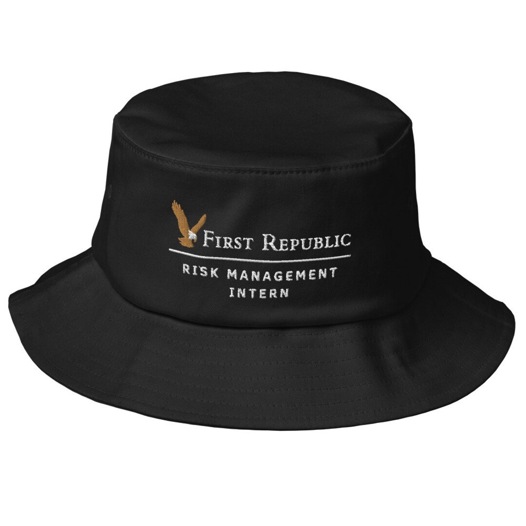 First Republic Bank Old School Bucket Hat | A Retro Statement Piece for Finance Professionals - Etsy