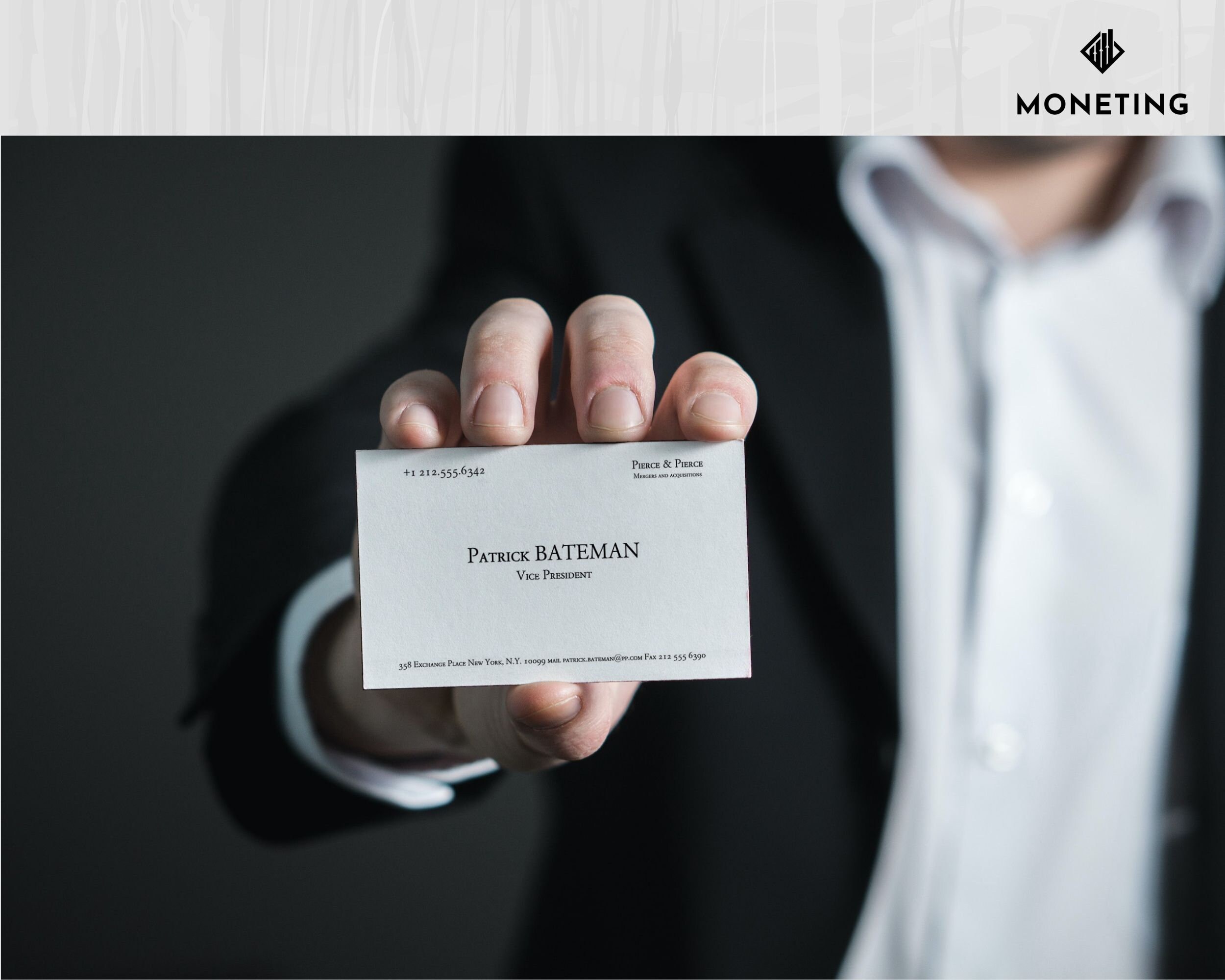 Printable Business Card American Psycho Style, Patrick Bateman Business ...