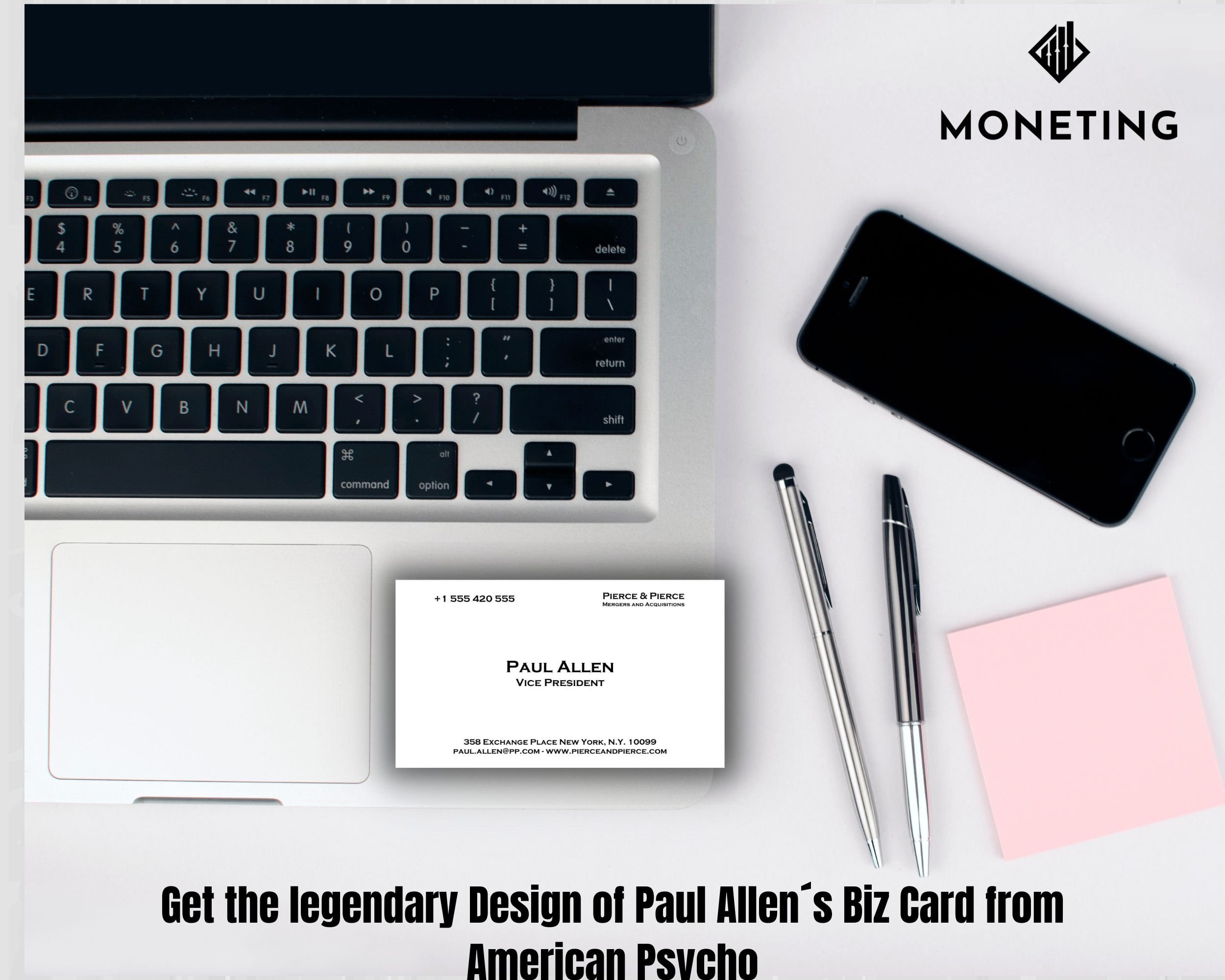 Paul Allen Business Card