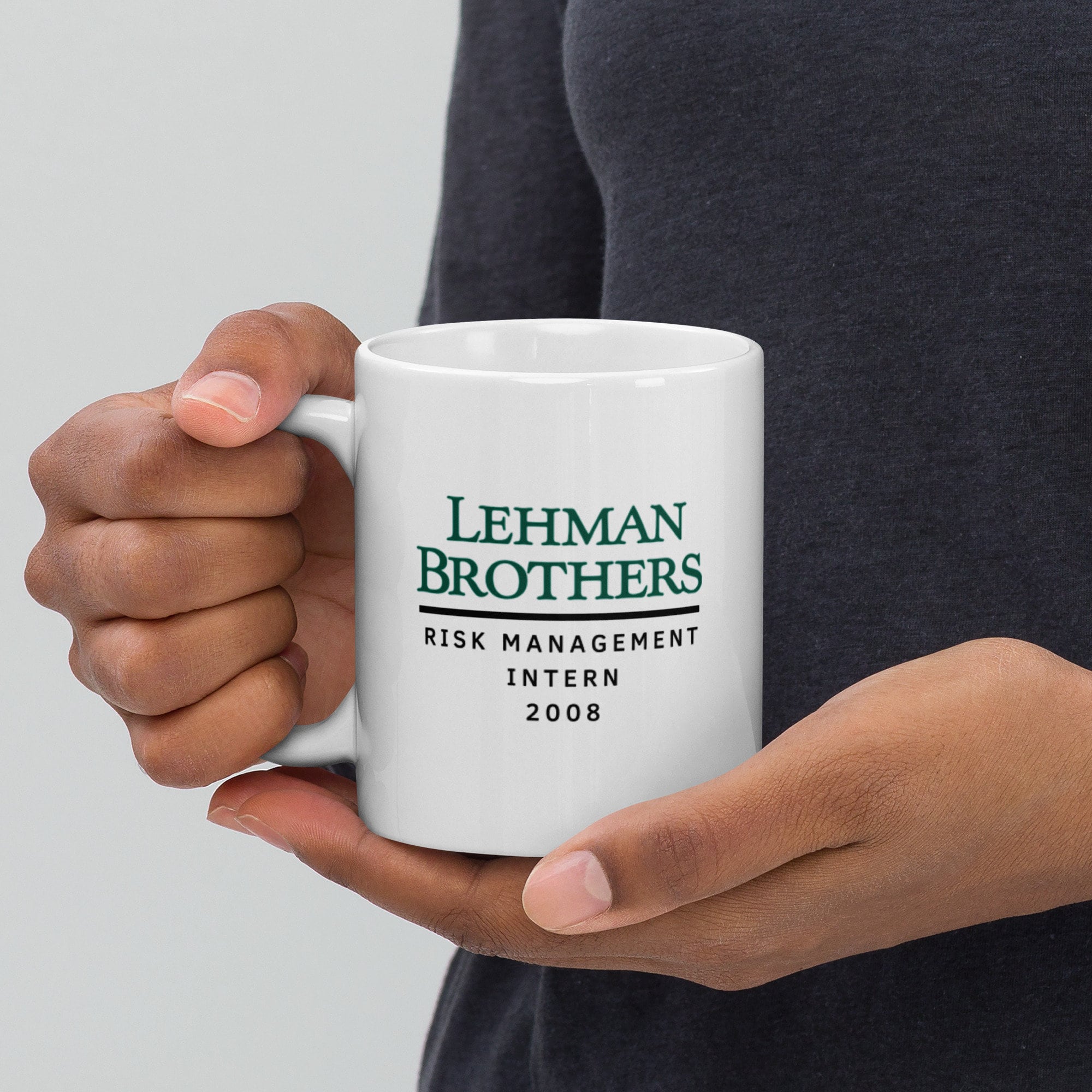 Lehman Brothers Risk Management Intern 2008 - Mug | Banking Coffee Cup ...