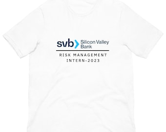 Svb Silicon Valley Bank Risk Management Dept. Crewneck T-shirt, Funny ...