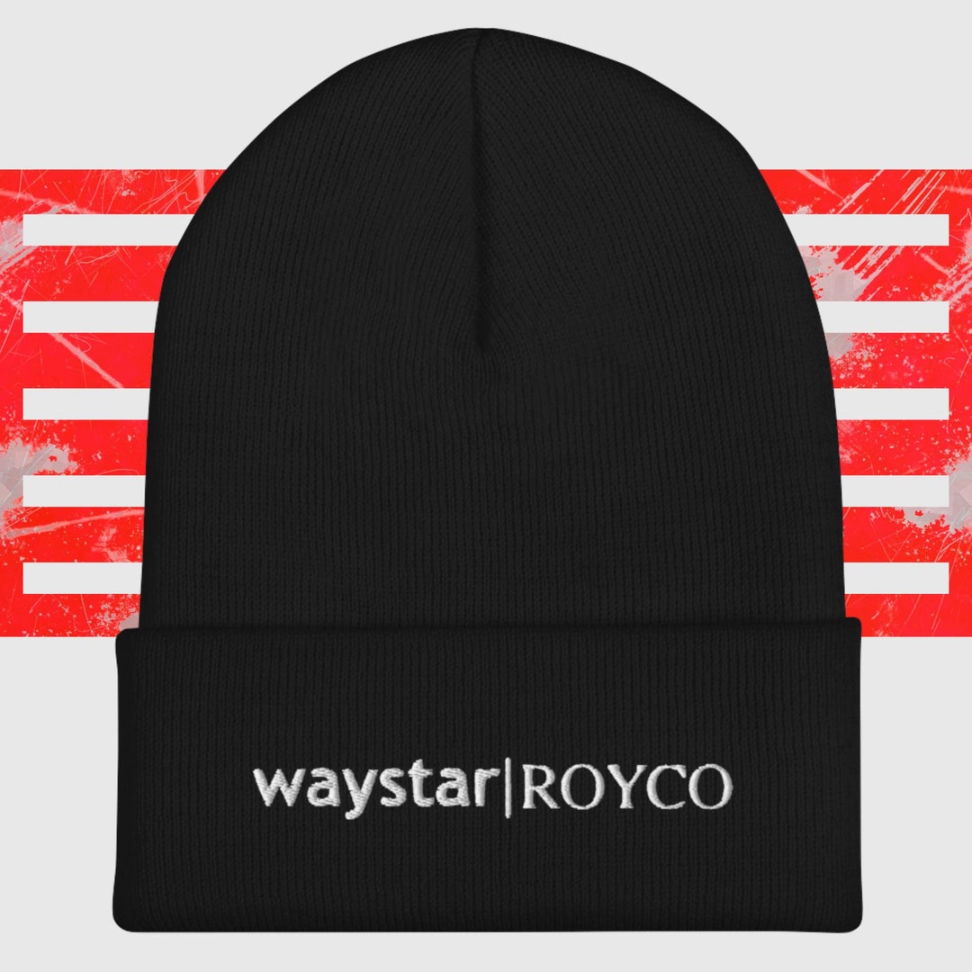 Waystar Royco Beanie, Logan Roy Cuffed Beanie Royco Hat Succession ...