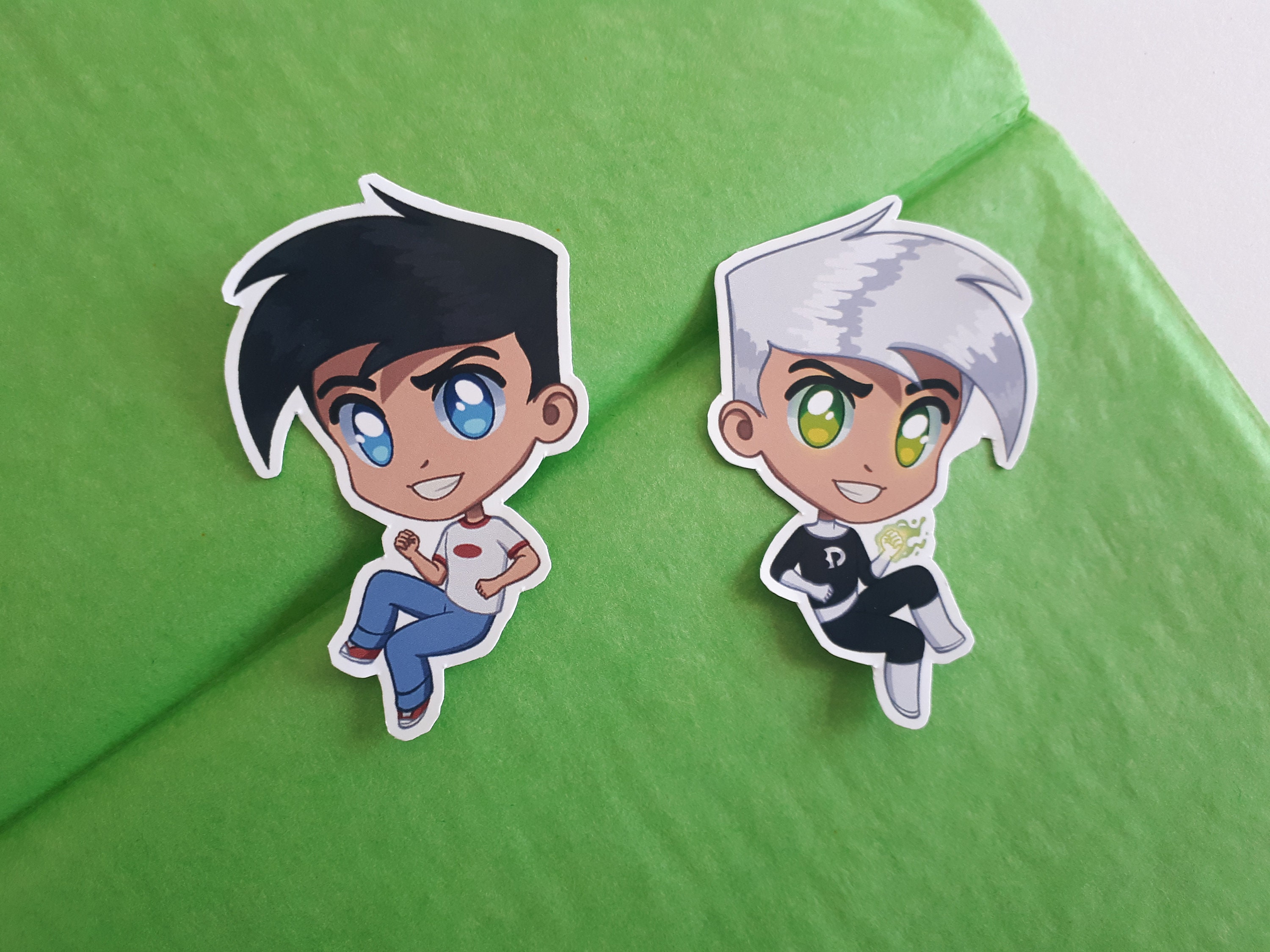 Stickers Jim Hawkins, Danny Phantom / Fenton Childhood Crushes Glossy ...