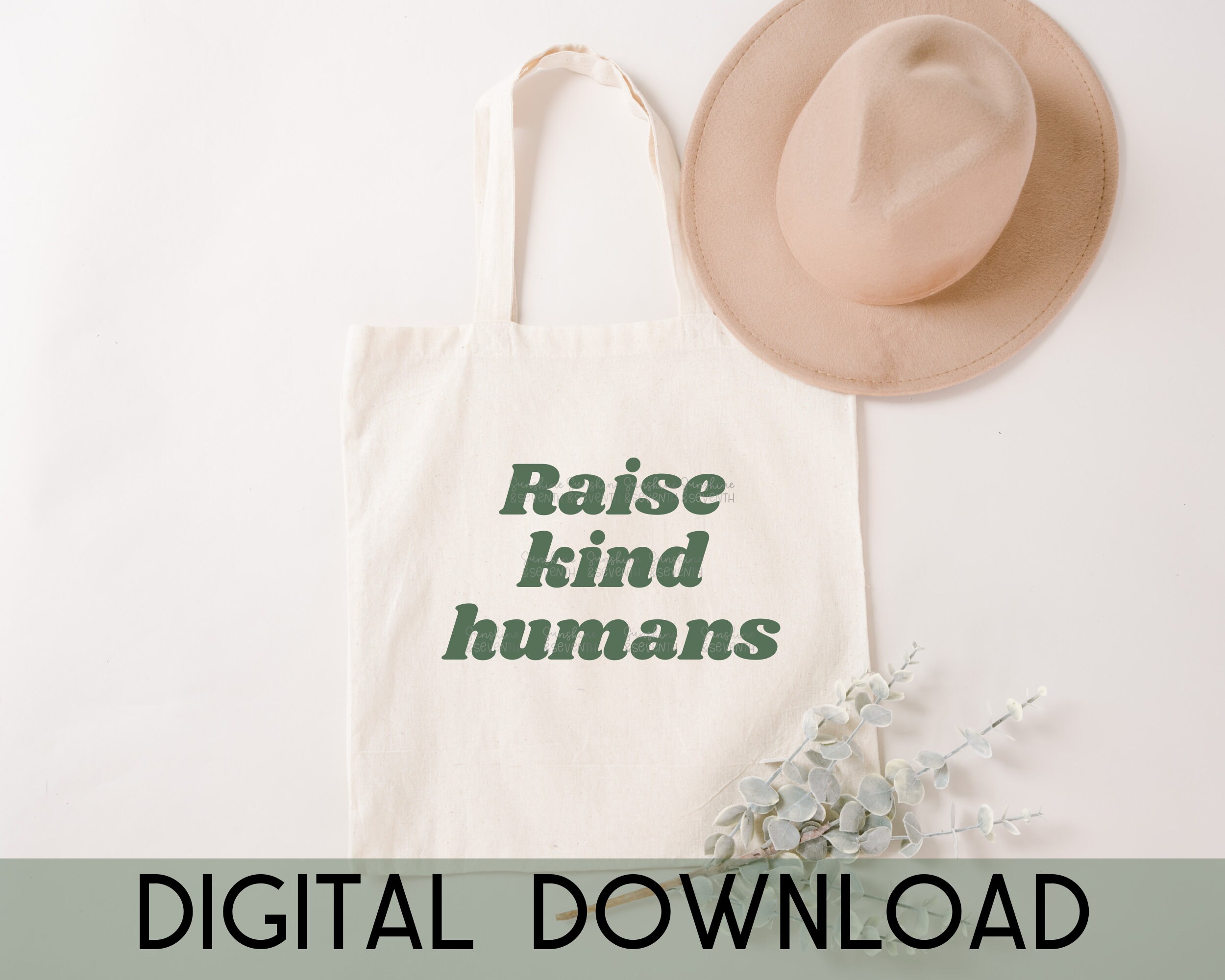 Raise Kind Humans SVG, Trendy SVG for Graphic Tee, SVG for Heat ...