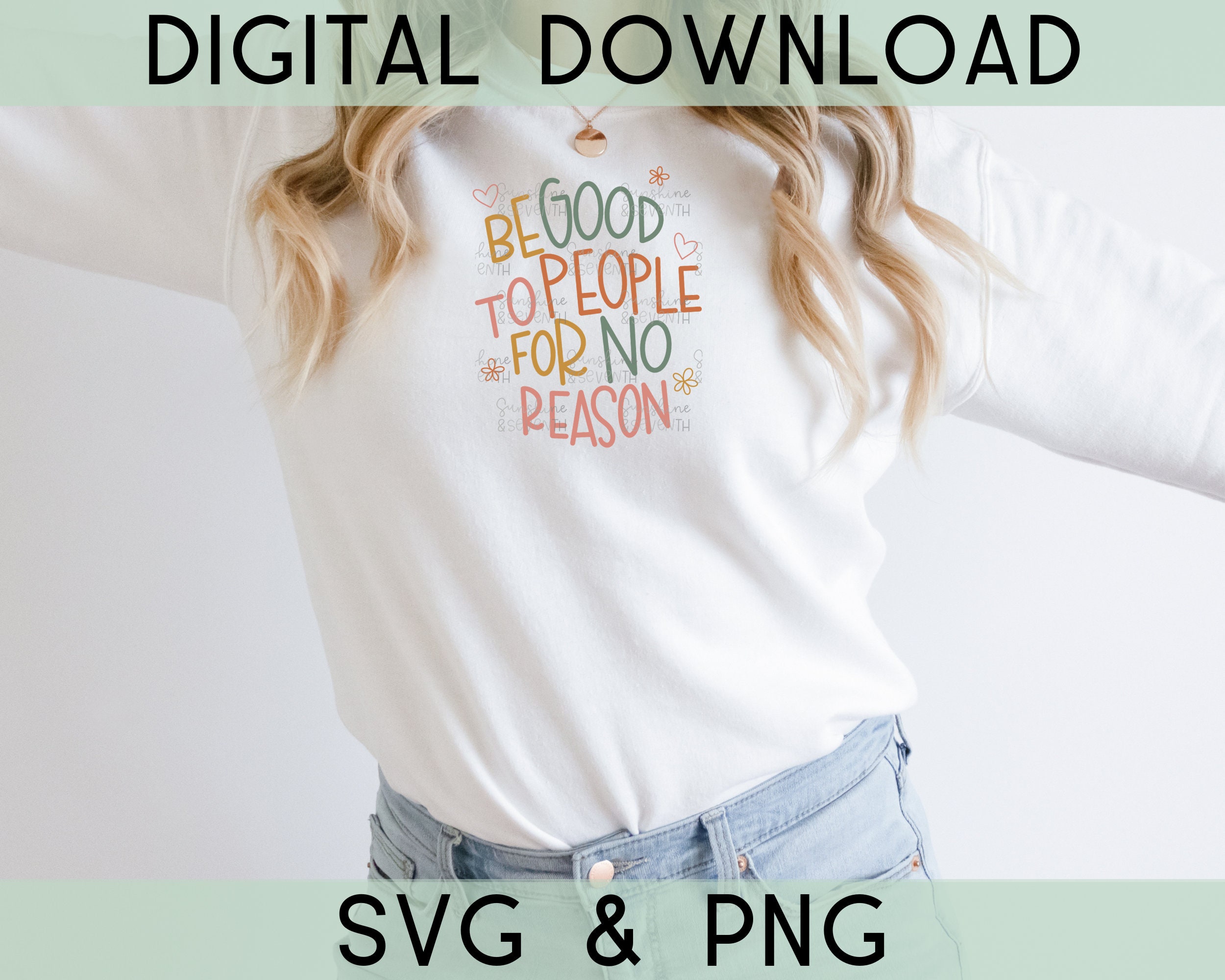 Be Good to People SVG, Graphic Tee SVG, Trendy Design for Shirts ...