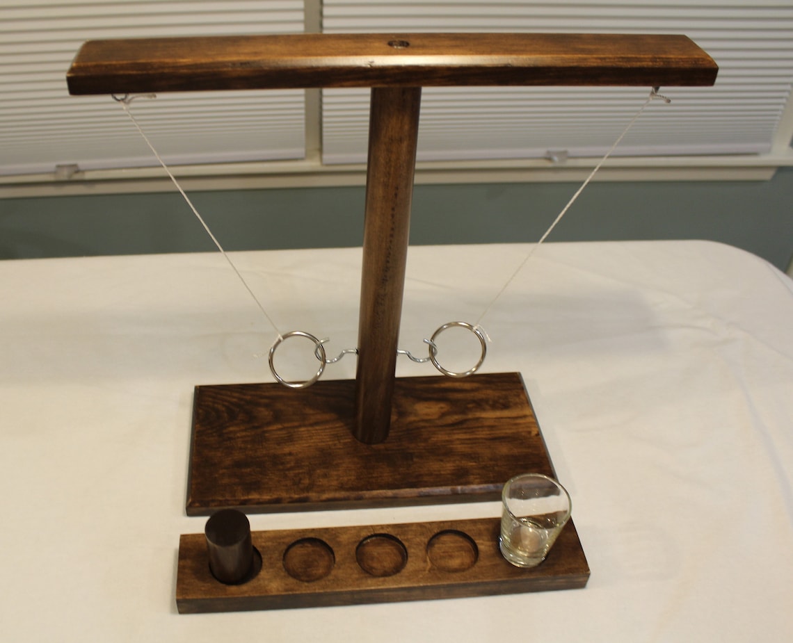 Hook and Ring Tabletop Game Great for a Fun Drinking Game or - Etsy
